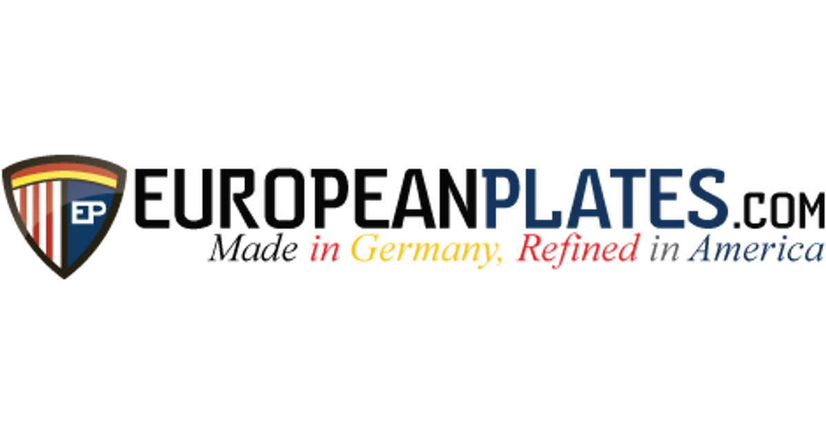 European License Plates, German License Plates, Mounting Frames ...