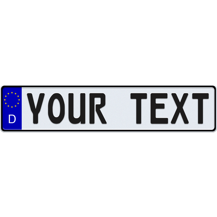 European License Plates, German License Plates, Mounting Frames ...
