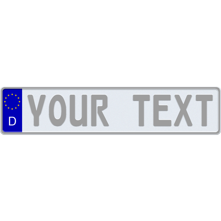 European License Plates, German License Plates, Mounting Frames ...